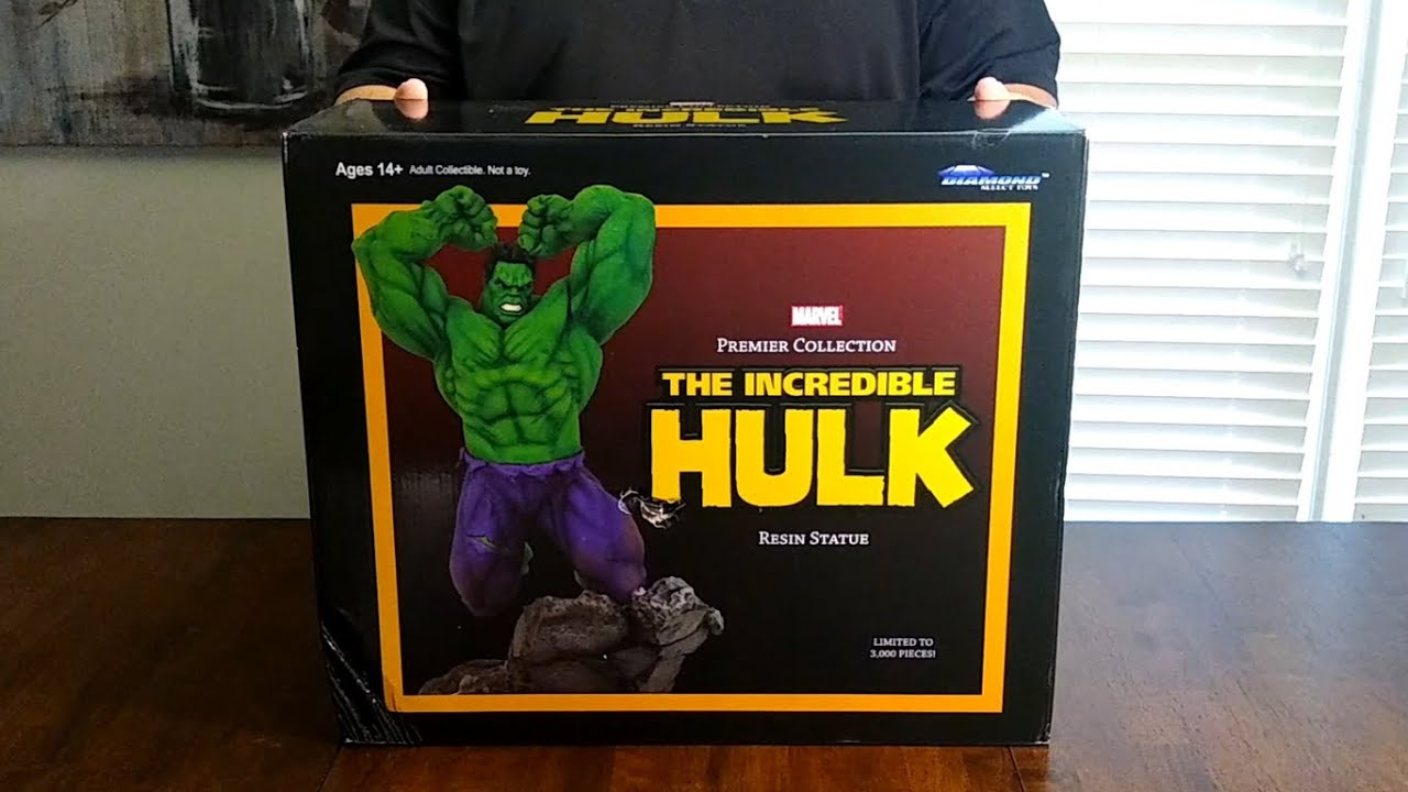 Diamond Select Hulk Statue Unboxing - YouTube
