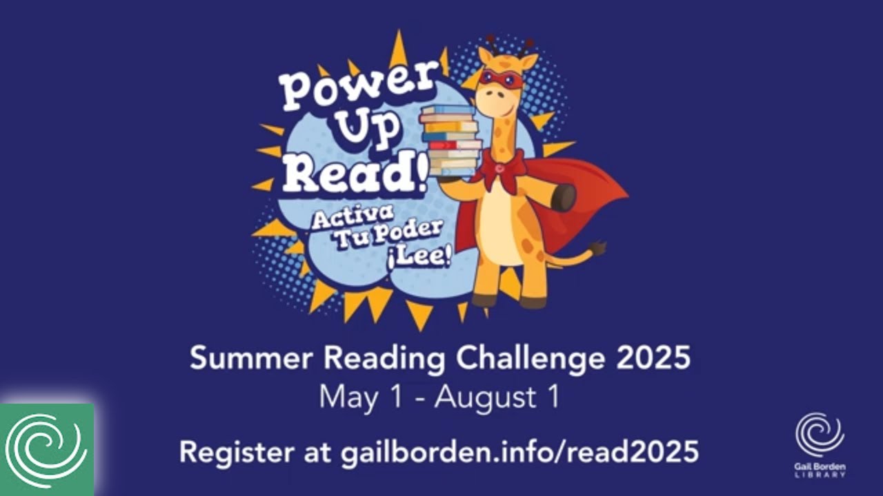 Power Up, READ! Summer Reading Challenge 2025 - YouTube