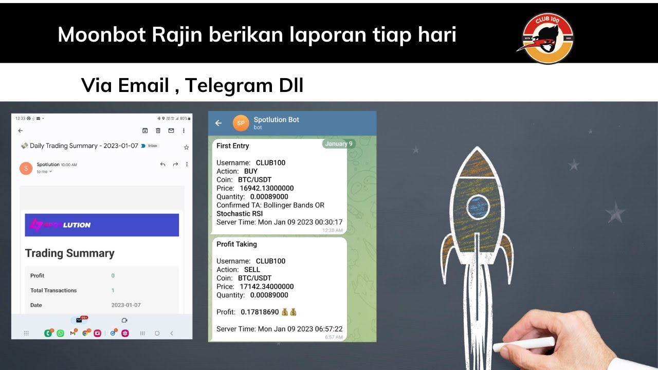 Software Crypto Moonbot SIP - YouTube