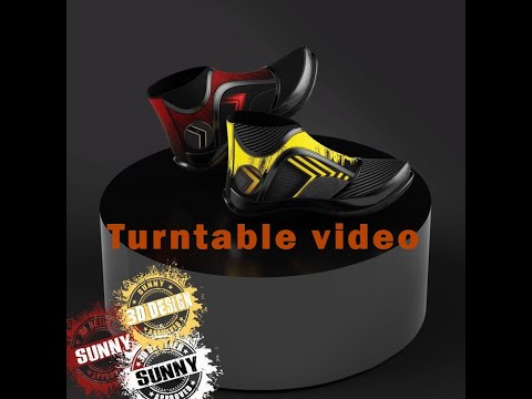 shoes turntable video - YouTube