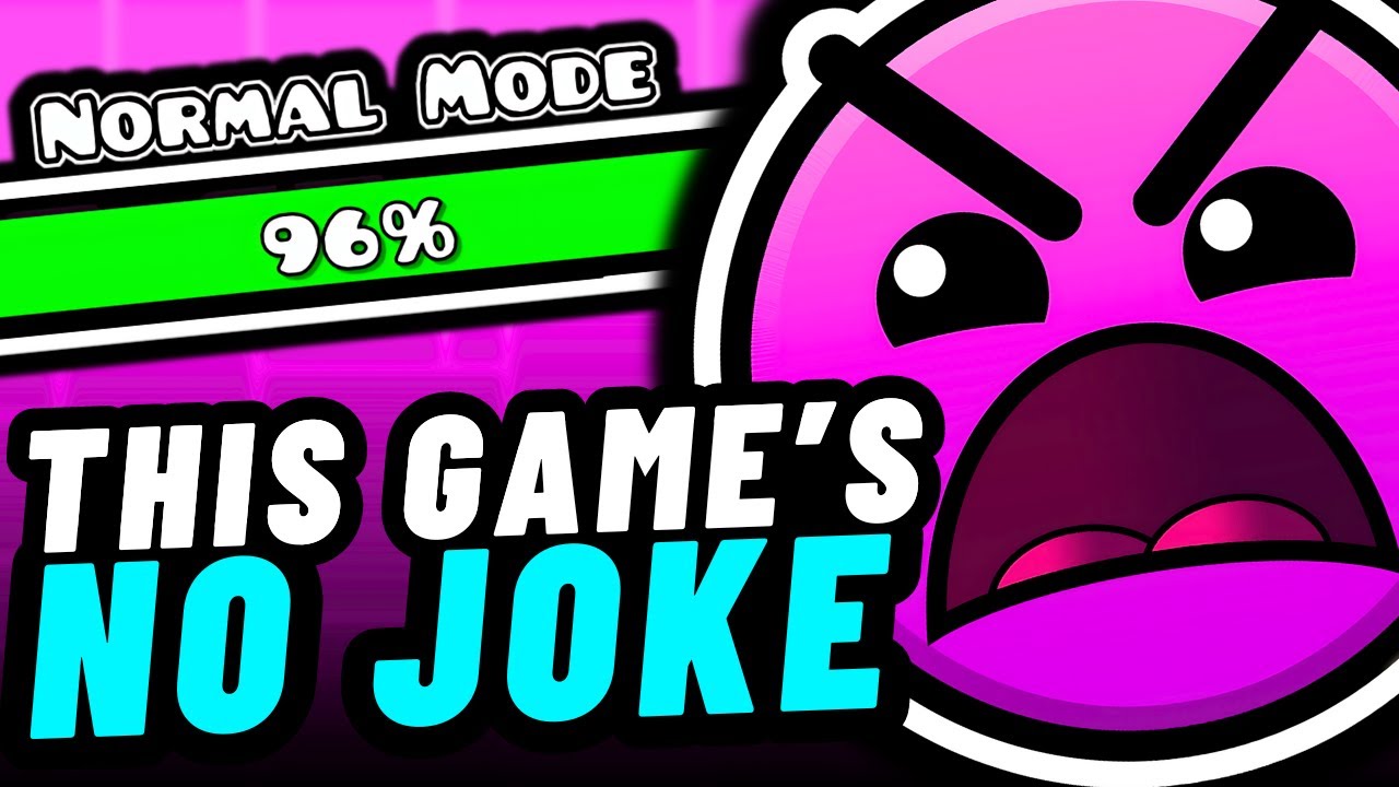 My FIRST Time Playing the 'INSANE' Levels in 'Geometry Dash'!! - YouTube