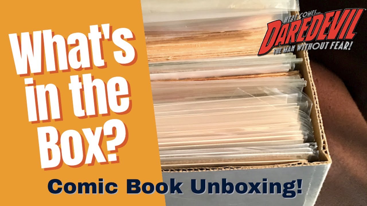 Unboxing Comics | A mostly Bronze/Copper Daredevil box reveals other ...