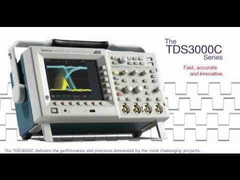 Tektronix TDS3000C Digital Phosphor Oscilloscope - YouTube