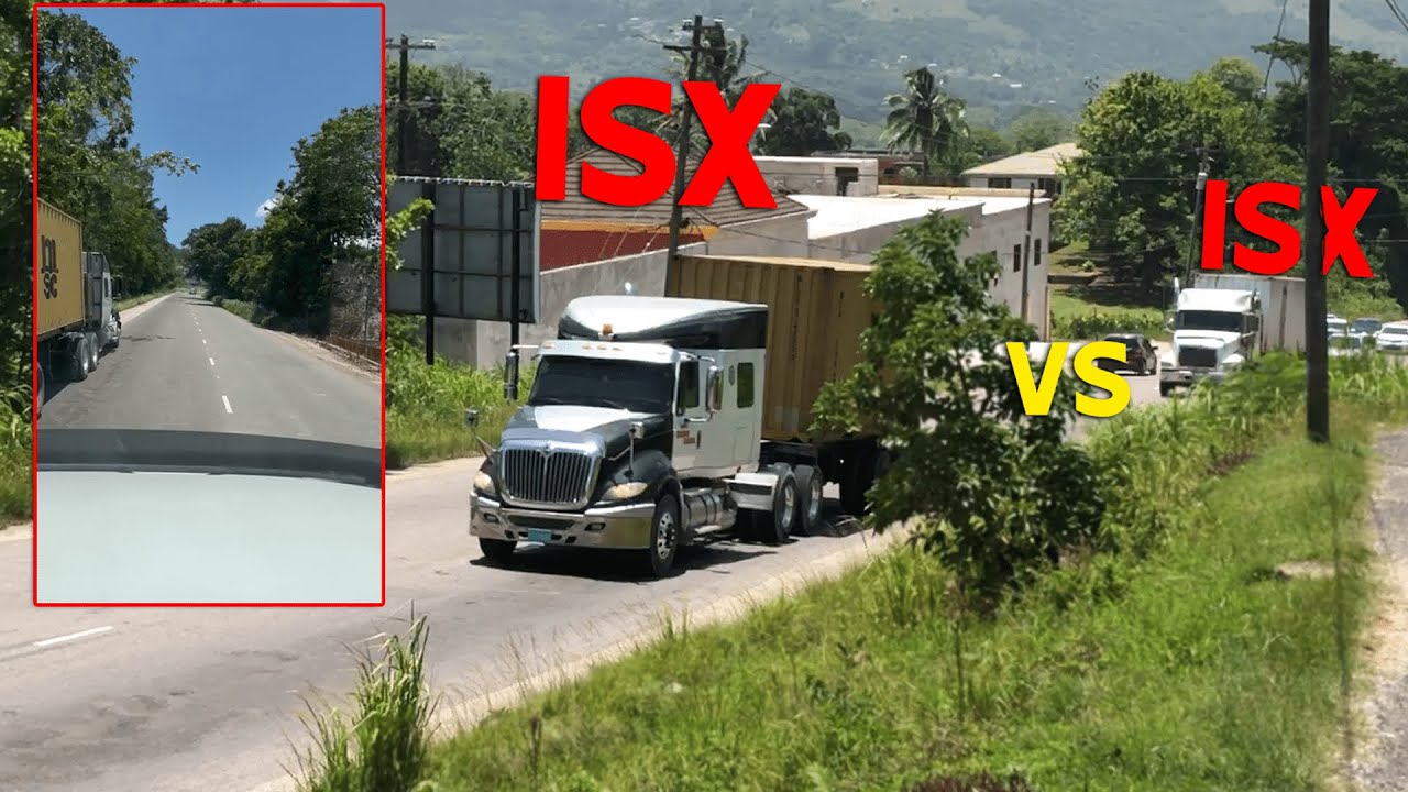 9400I ISX VS PROSTAR ISX UP WINSTON JONES HILL !! - YouTube