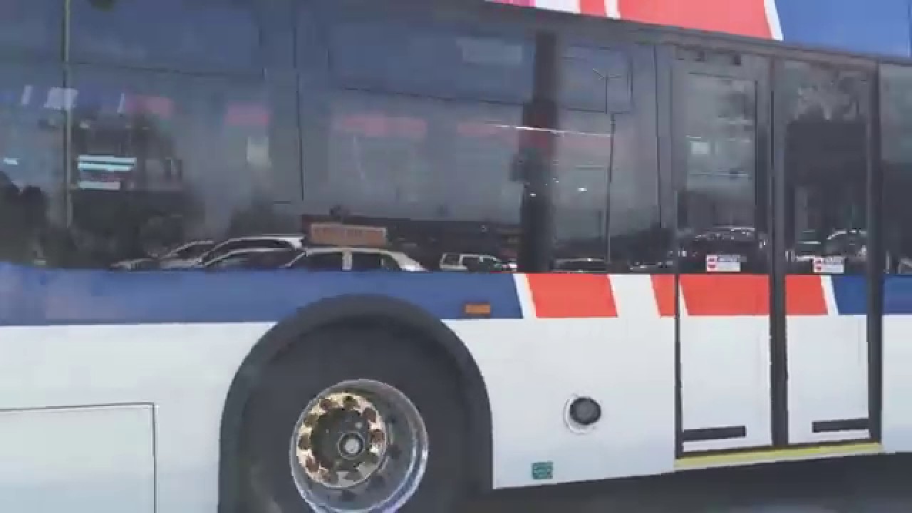 NICE Bus: 2017 New Flyer XN60 Articulated 1967 on the N6 @ Hempstead ...