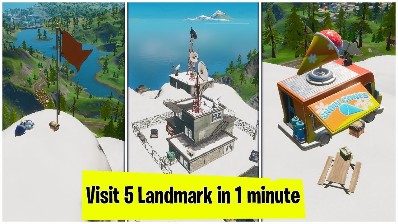 Visit different Landmark in a Single match (Easiest way) | Hide and ...