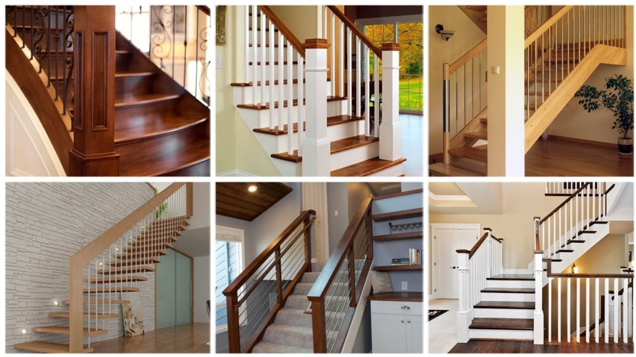 Wooden stairs railing design/Most Fabolous wooden stairs railing ...