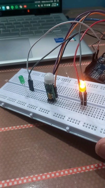 PIR motion sensor Project idea💡!! #arduino #electronics #shorts - YouTube