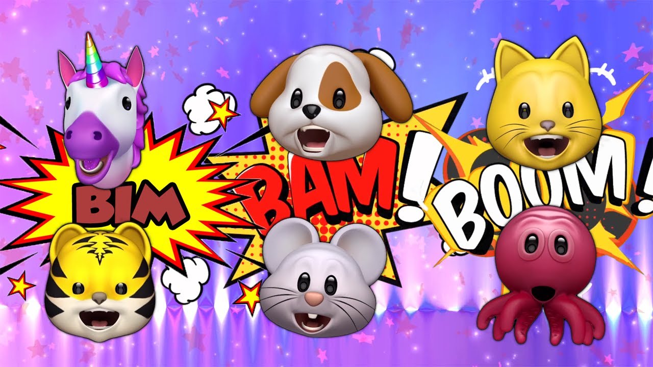 LES ANIMOJIS CHANTENT BIM BAM TOI - YouTube
