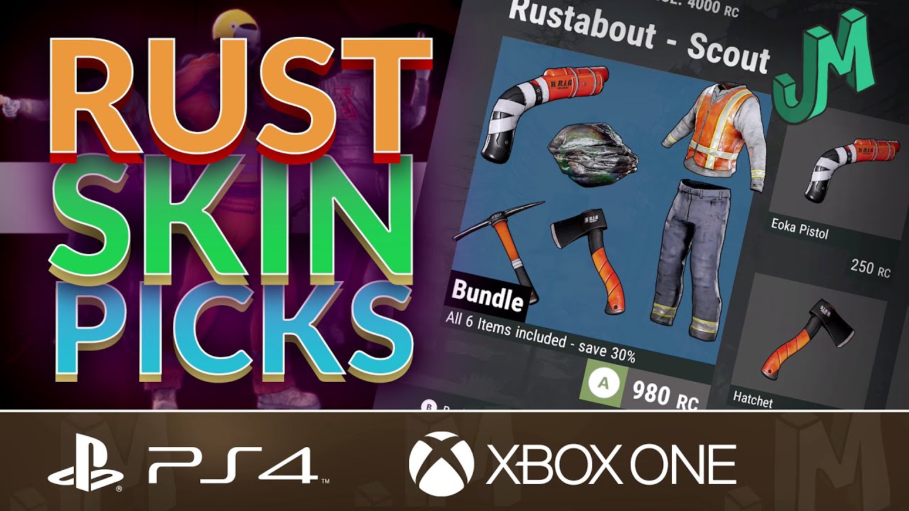 Jade Skin Picks February 🛢 Rust Console News 🎮 PS4, XBOX - YouTube
