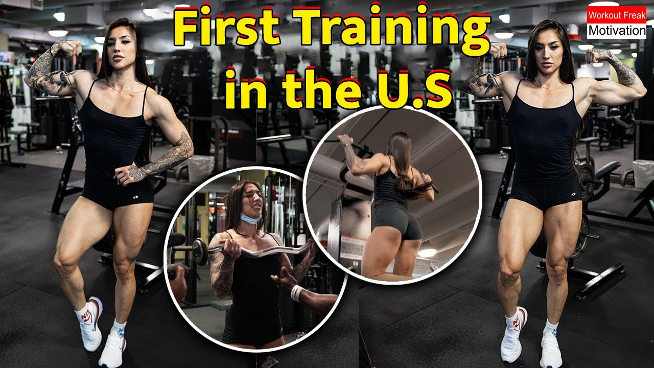 BAKHAR NABIEVA: Epic Upper Body Workout | First Training Session in the ...