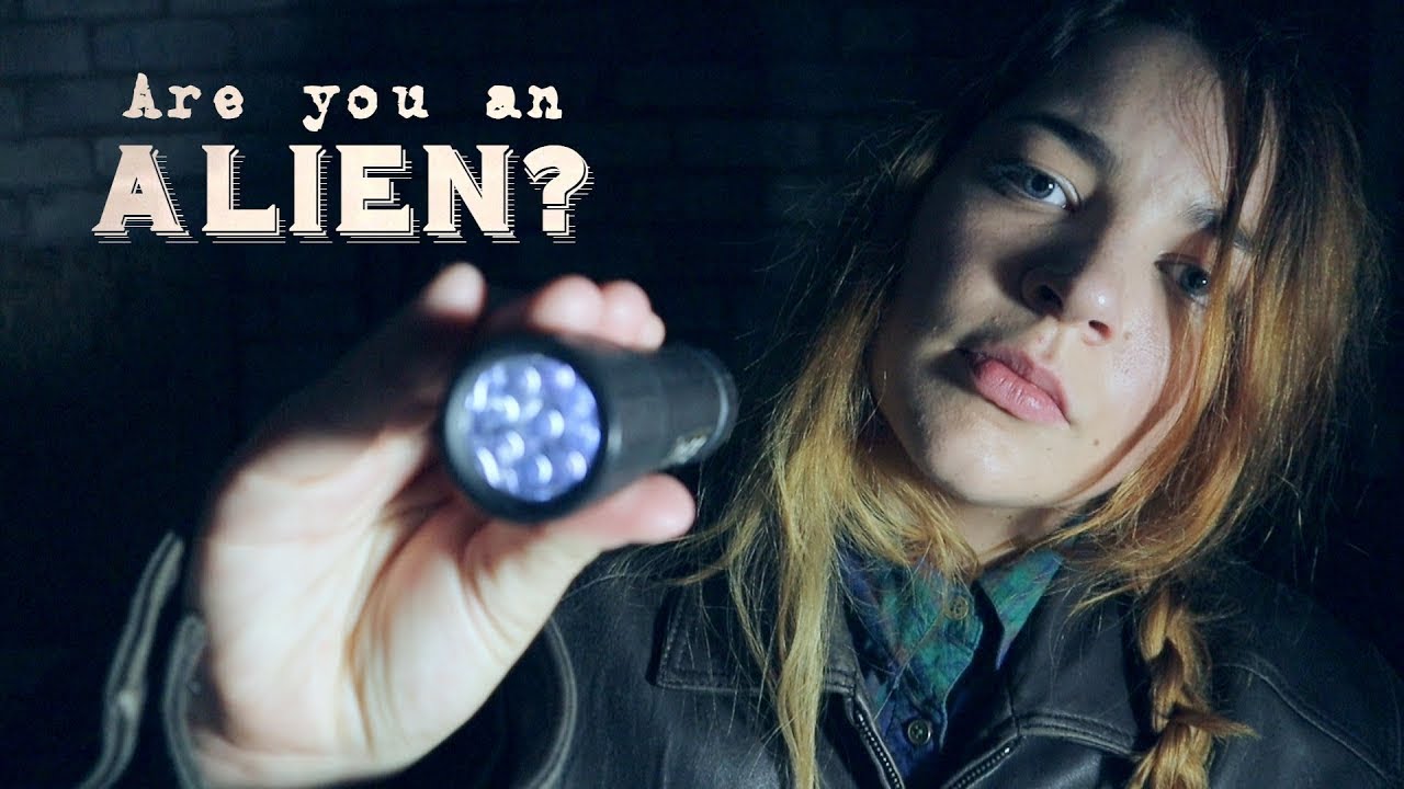 ASMR Are You An Alien? The Thing Roleplay - Light following, Wind ...