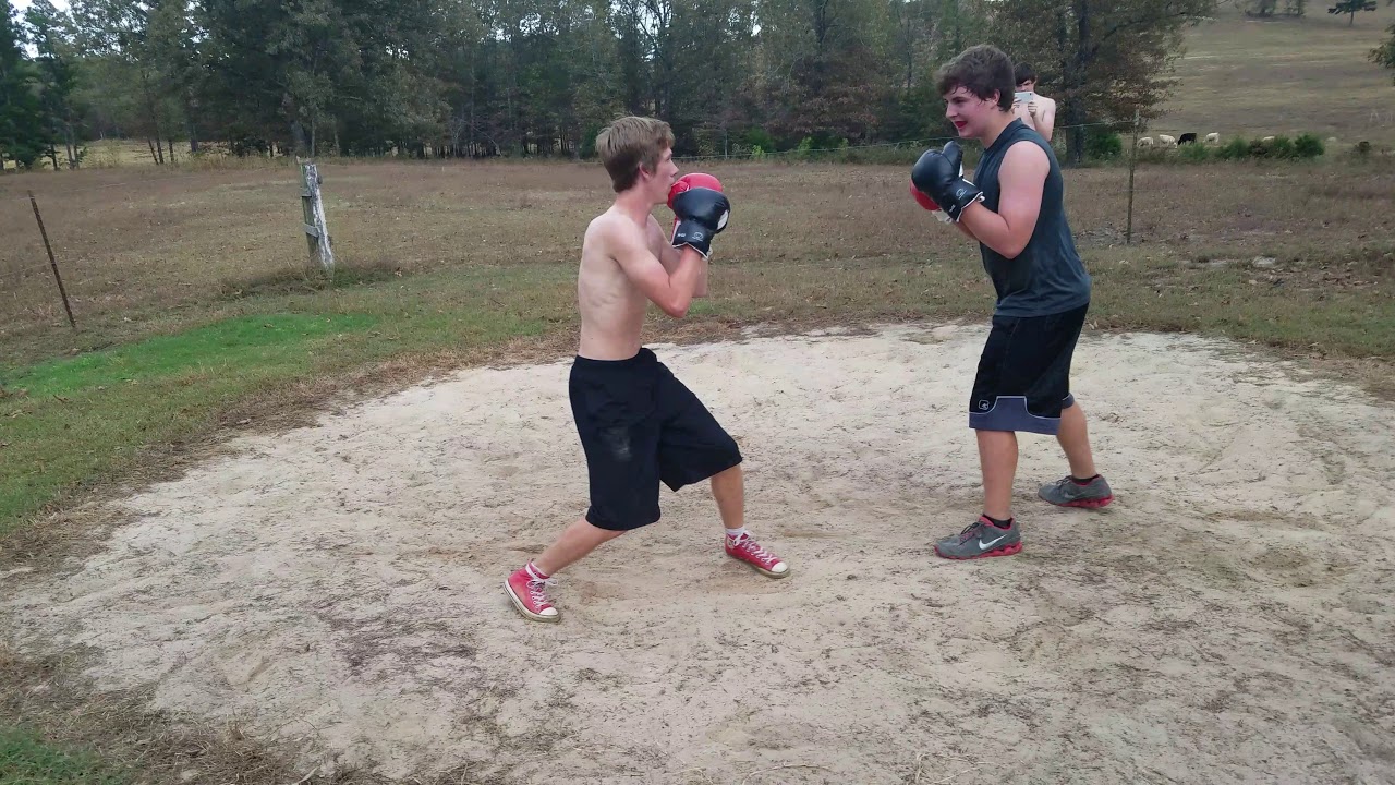 Backyard Boxing : Round 2 - YouTube