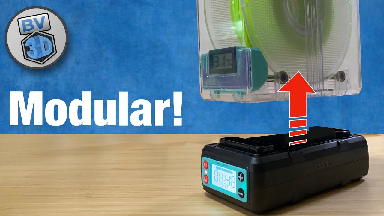 First Look: Polymaker PolyDryer Modular Filament Drying System - YouTube