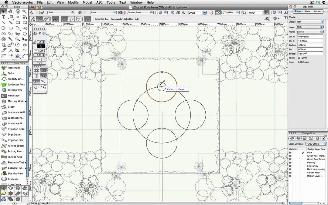 New Polygon Editing and Offset Options in Vectorworks - YouTube