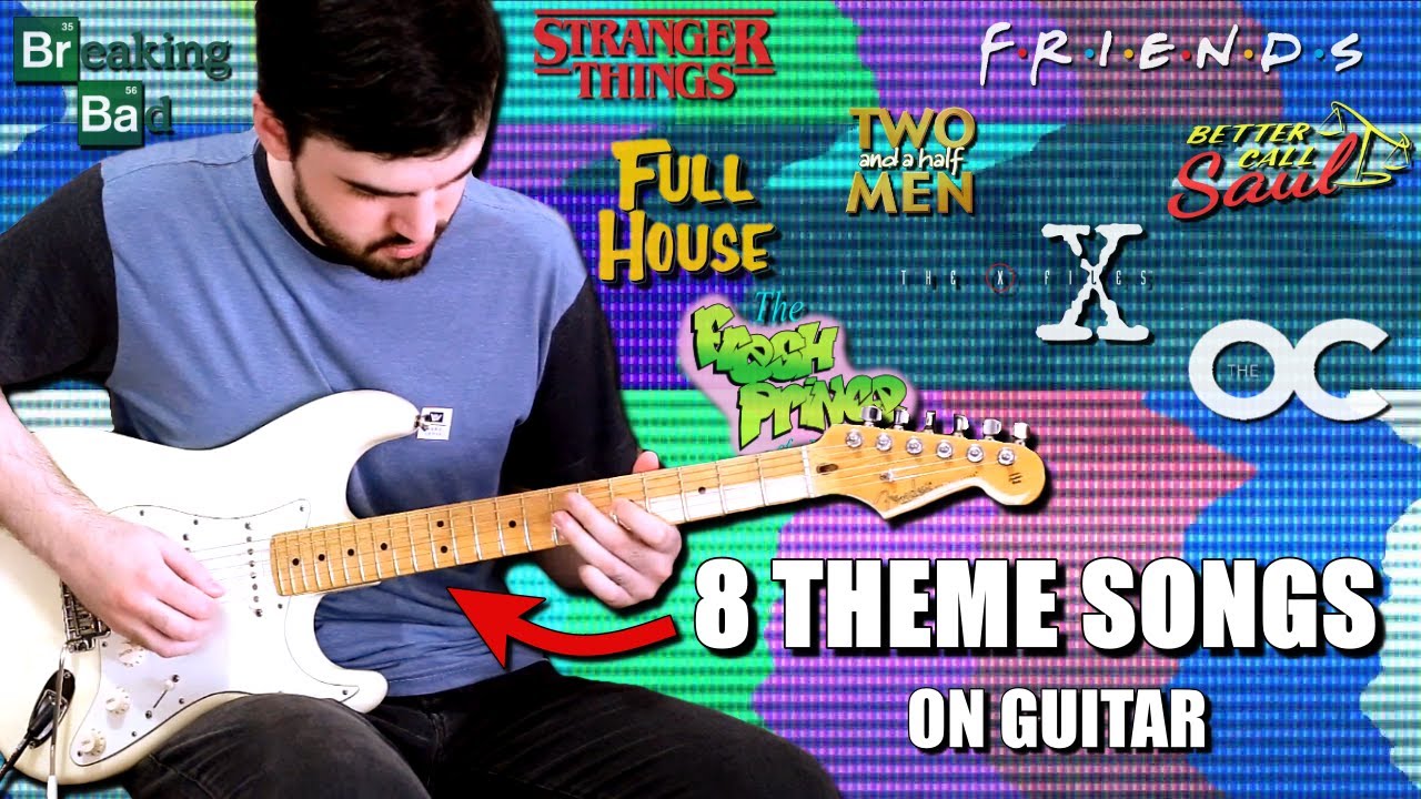 8 Theme Songs from Famous TV Shows on Guitar - YouTube