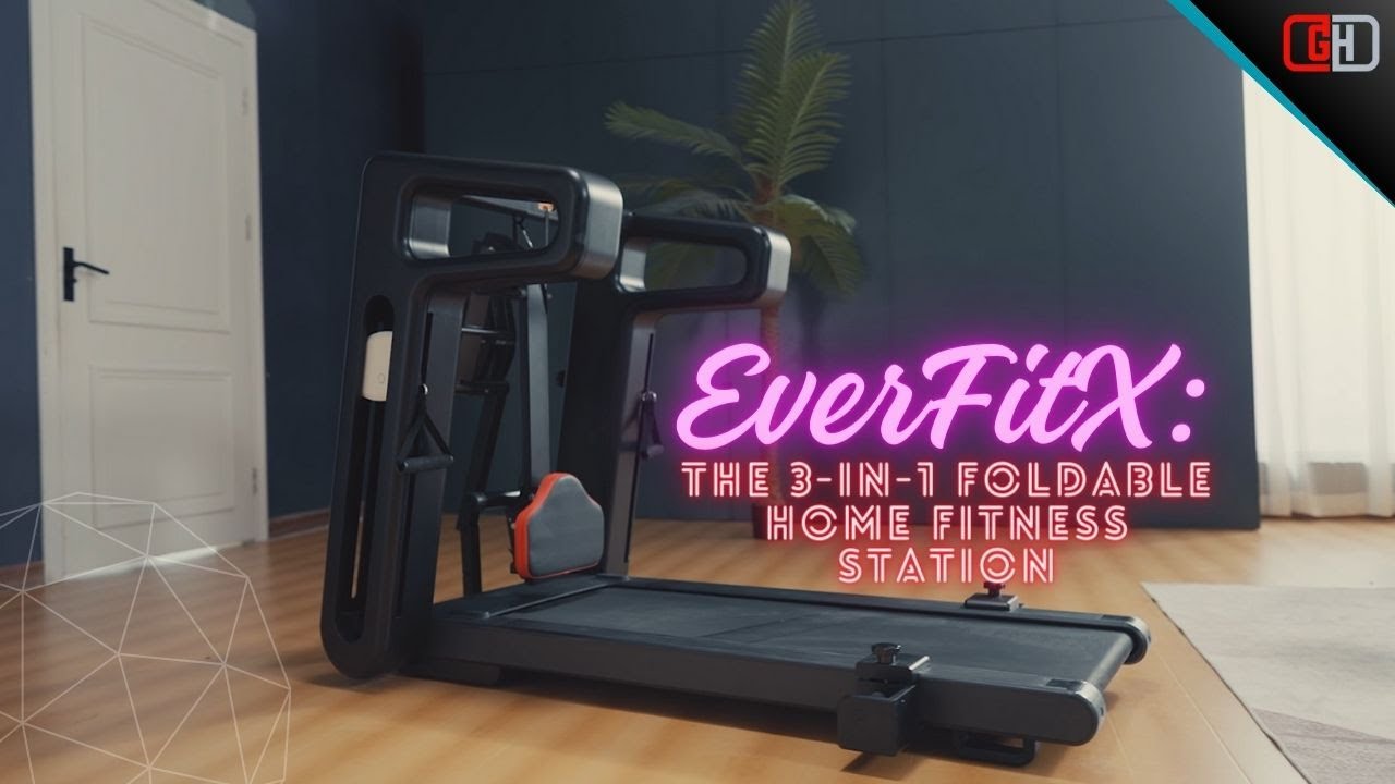 EverFitX: The 3-in-1 Foldable Home Fitness Station - YouTube