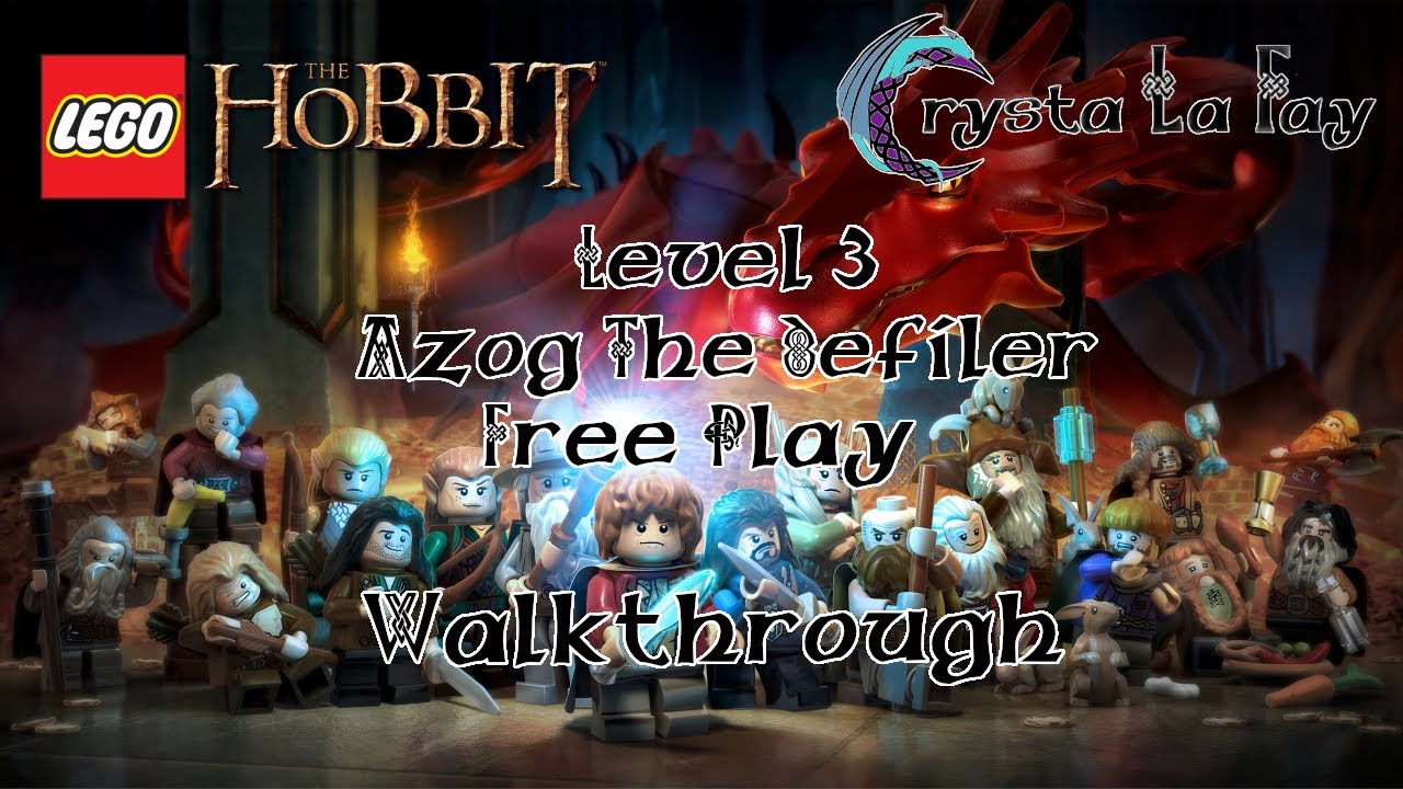 LEGO The Hobbit Level 3 Azog The Defiler Free Play Walkthrough - YouTube