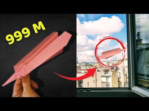 Yere İnmeyen Kağıttan Uçak Yapımı #2024 | Origami
