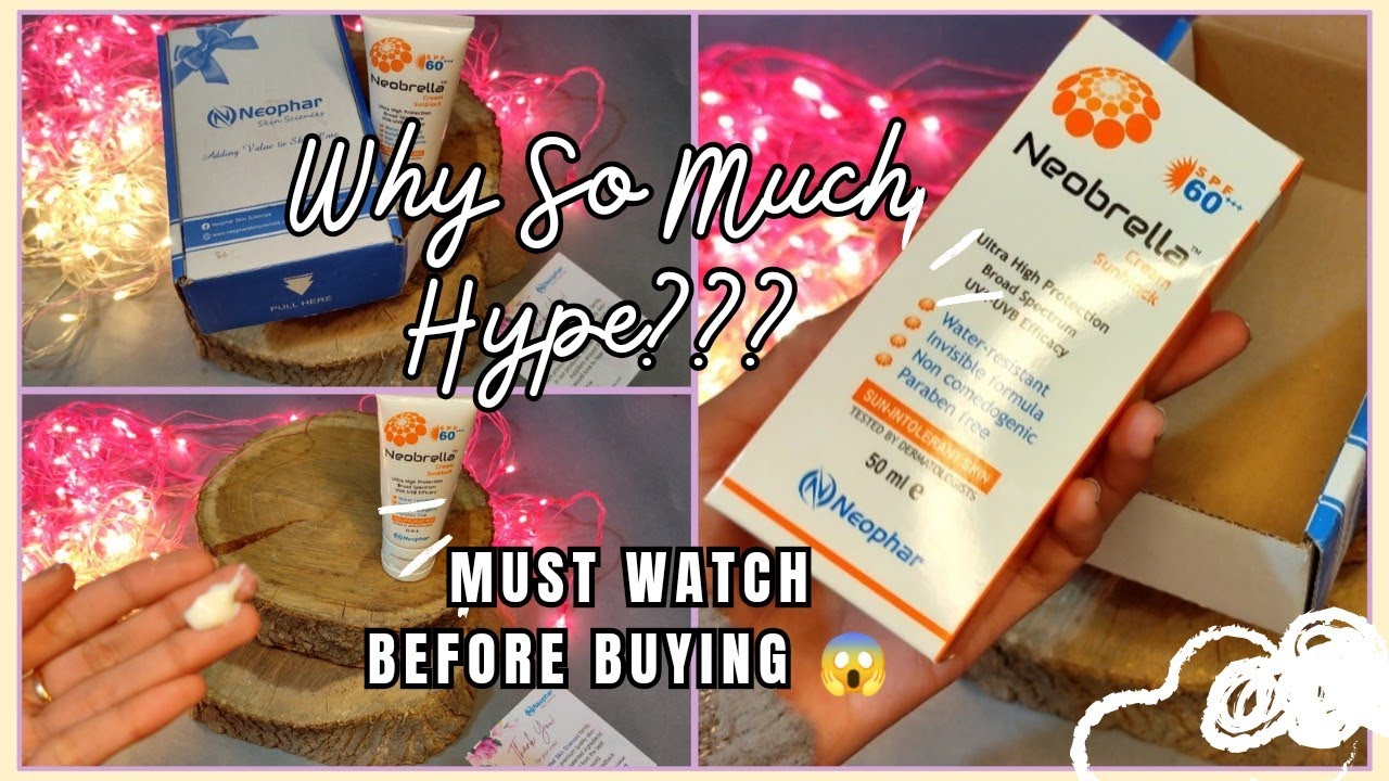 Neobrella Cream Sunblock Honest Review🎀|| Complete Details|| Worth ...