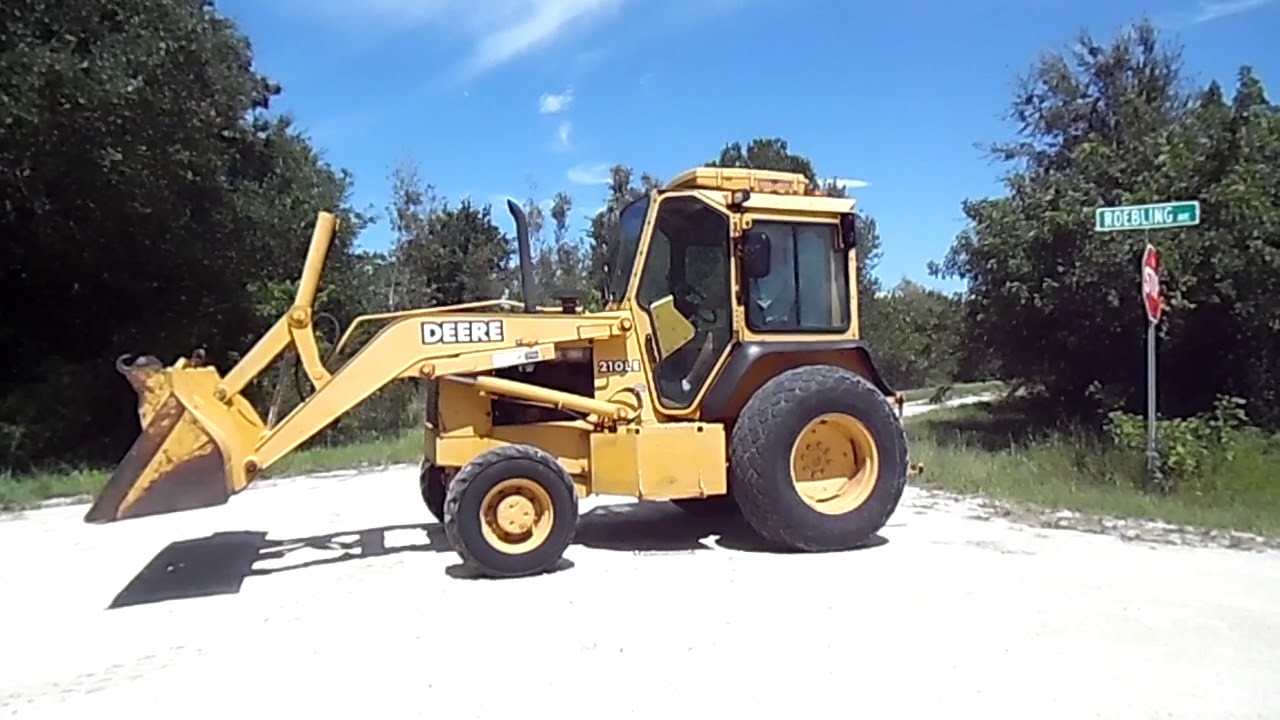 2003 JOHN DEERE 210LE 4X4 LANDSCAPE LOADER WITH AC CAB - 2091 Hours ...