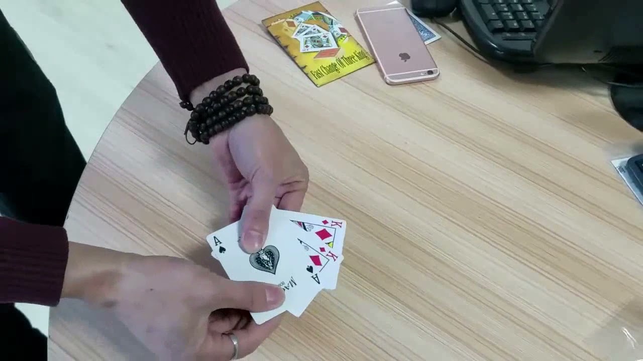 Fast Change of Three King - Magic Trick - YouTube