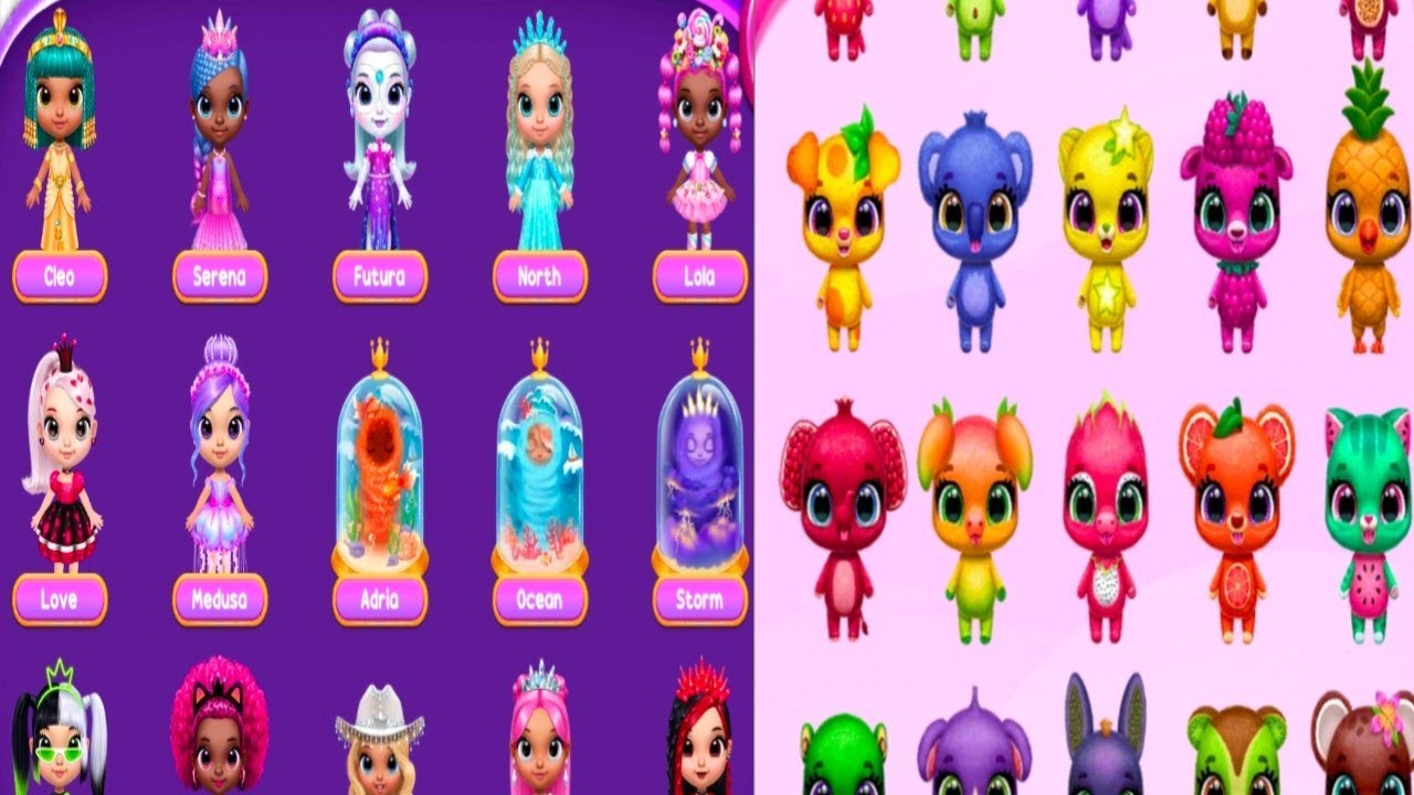 Fruitsies Pet Friends Vs Princess Enchanted Castle New Pets And New ...