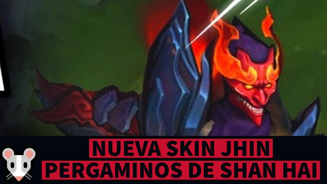 🐭INTERACCIONES Y HABILIDADES 🐭JHIN PERGAMINOS DE SHAN NAI🐭 EL RATA ...