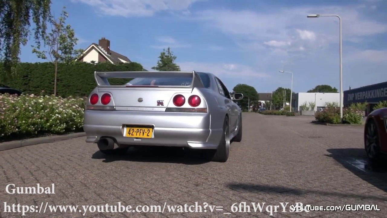 Nissan Skyline R33 GT-R Compilation (HD) - YouTube