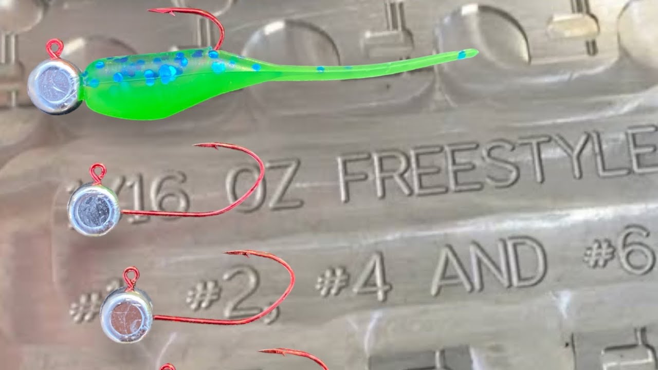 Fat Guys Fishing Freestyle 1/16th Oz Jig Head - YouTube