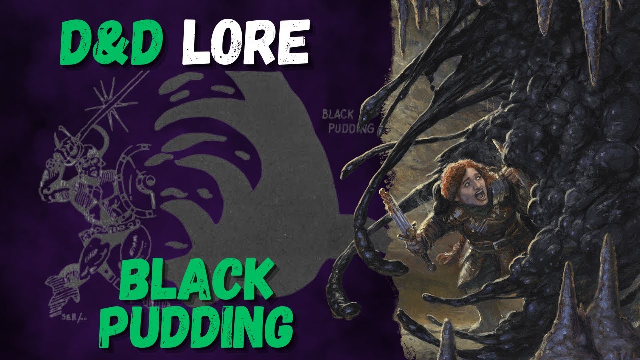 D&D Monster Lore - Black Pudding - YouTube