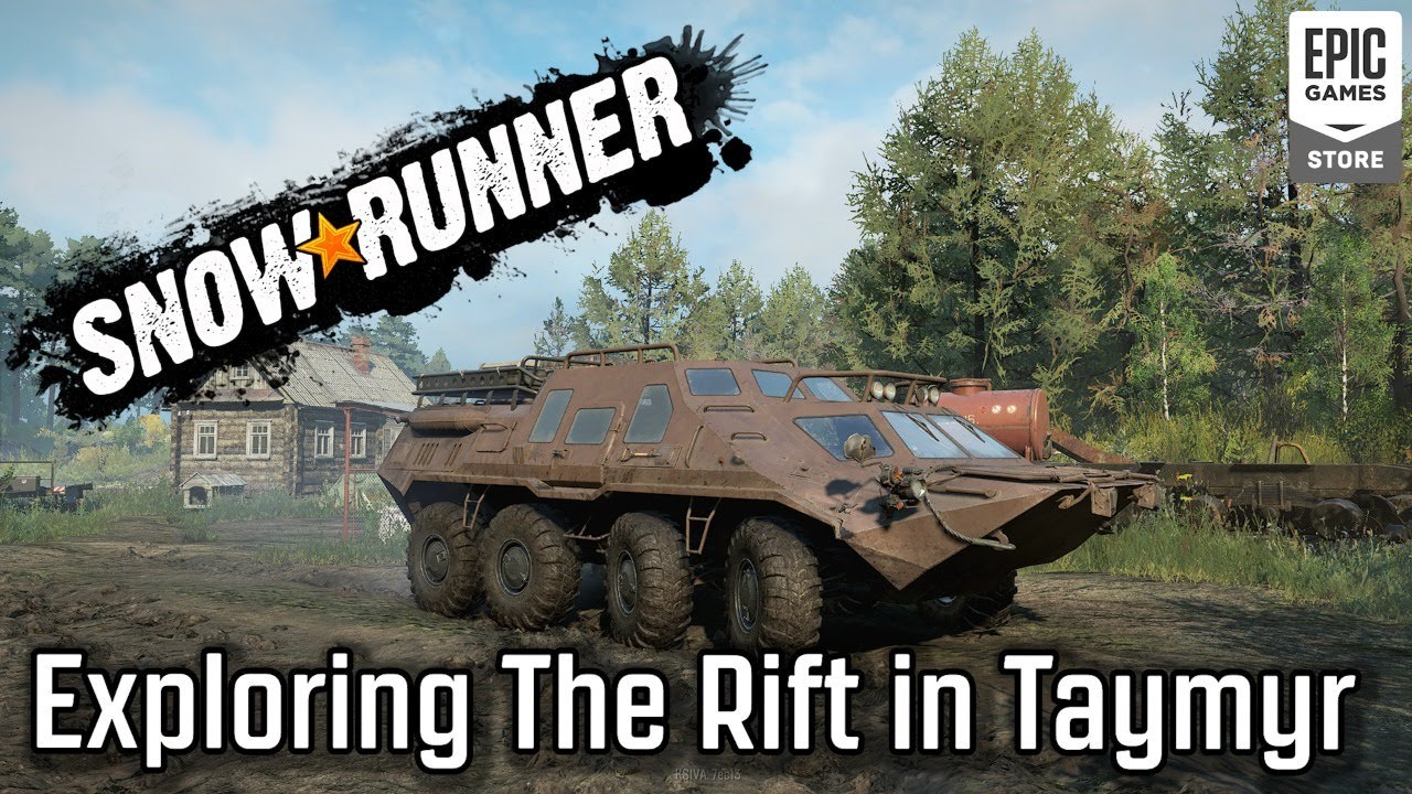 SnowRunner - Exploring "The Rift" in Taymyr Russia - YouTube