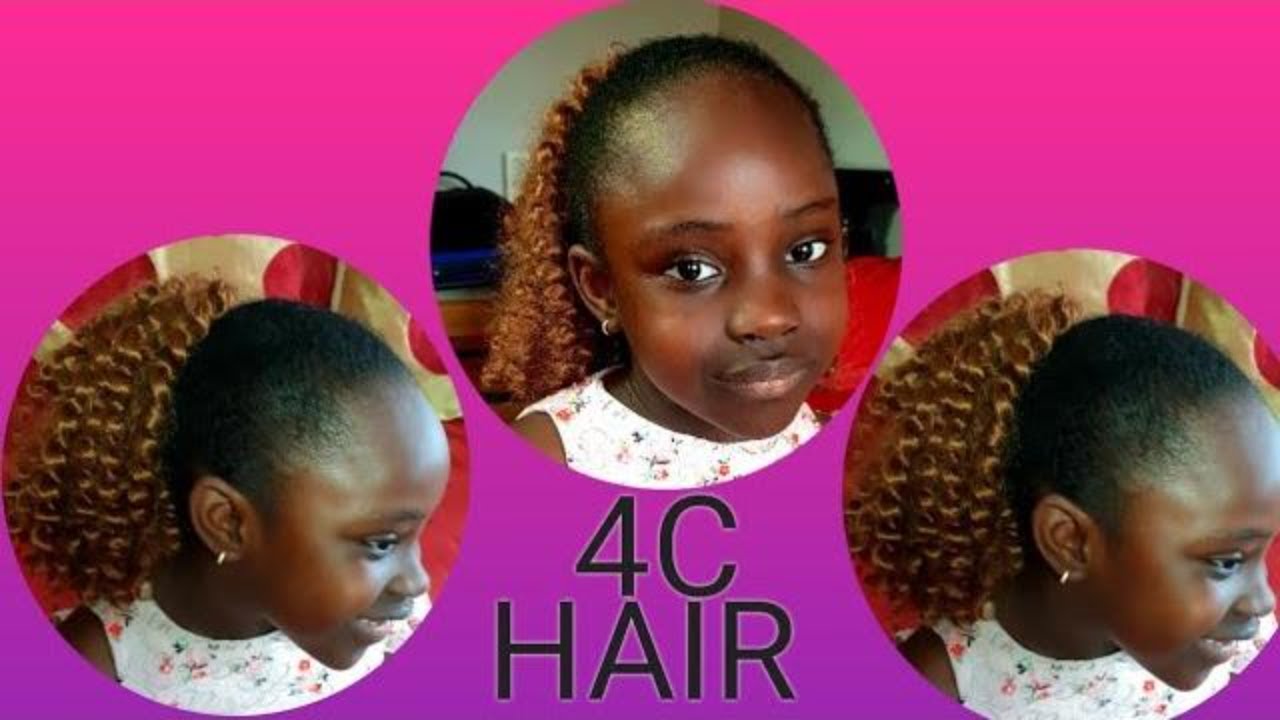 Best Way to Lay Down Type 4C Hair| Affordable Hair Style| Viana's ...
