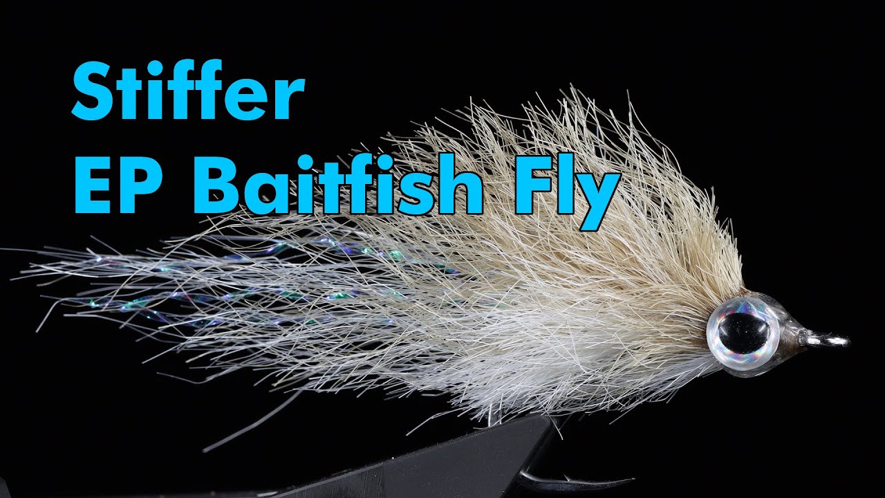 Fly Tying: Stiffer EP Baitfish Fly - YouTube