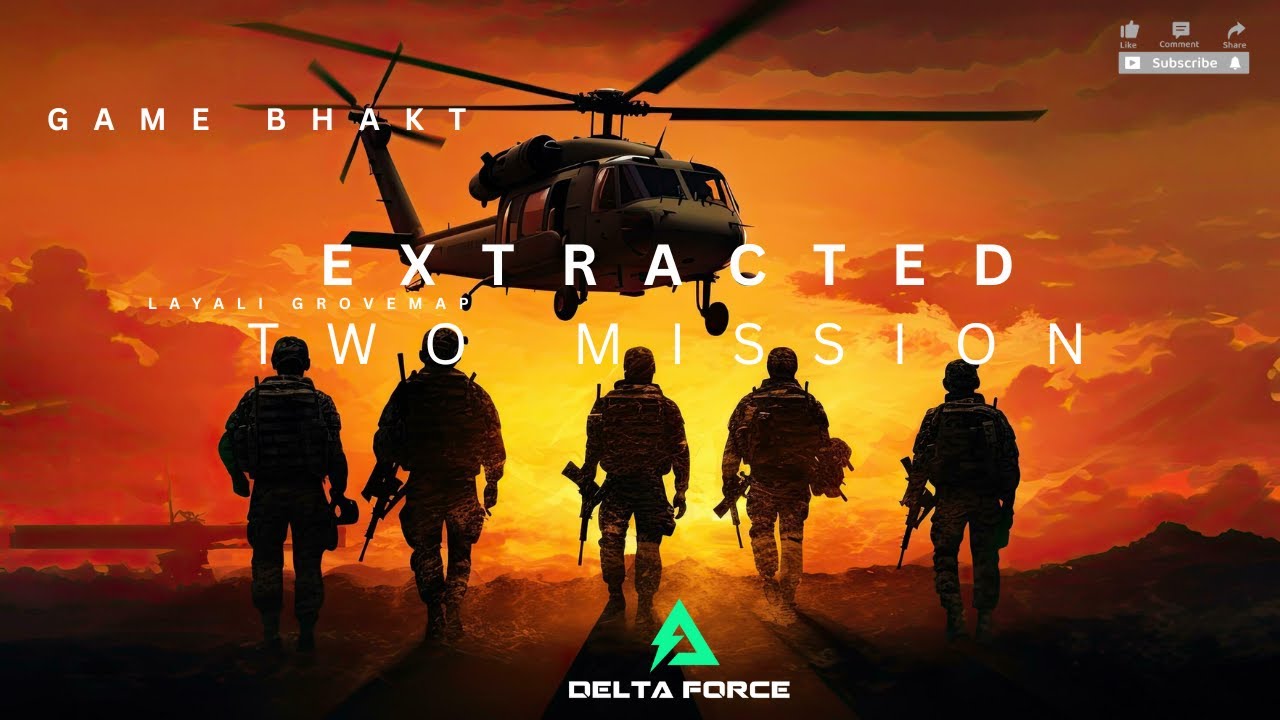delta force new mission Layali Grove gameplay | Extrect two mission in ...