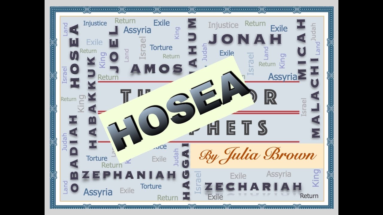 Hosea Chapter 2 The 7 Promises of God - YouTube