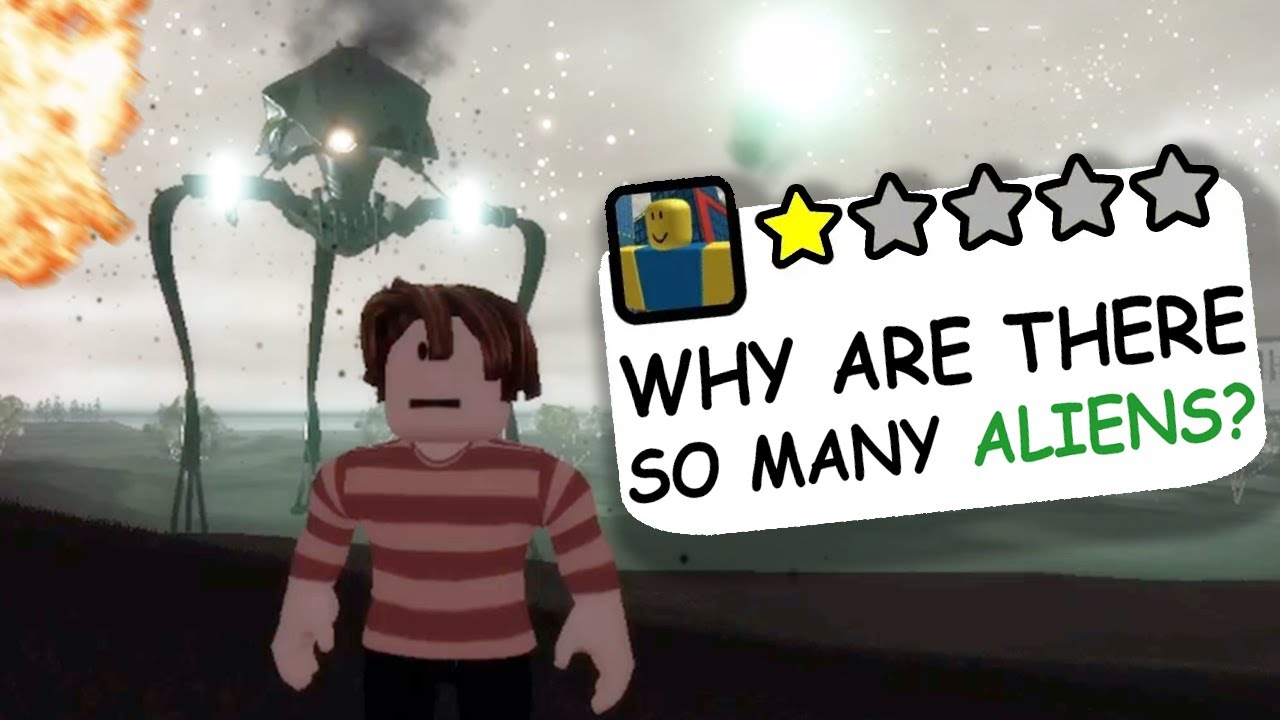 I SURVIVED THE ROBLOX ALIEN INVASION! (War Of The Worlds) - YouTube