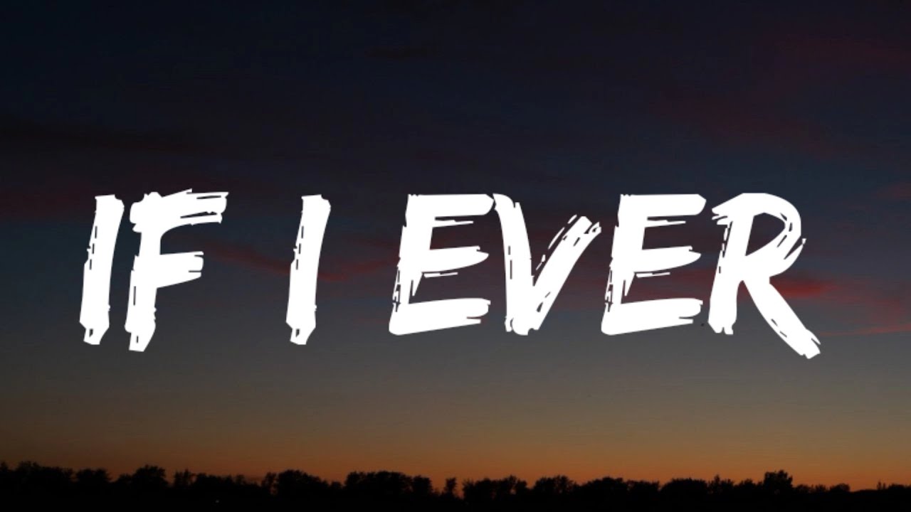 Conor Maynard - If I Ever (Lyrics) - YouTube
