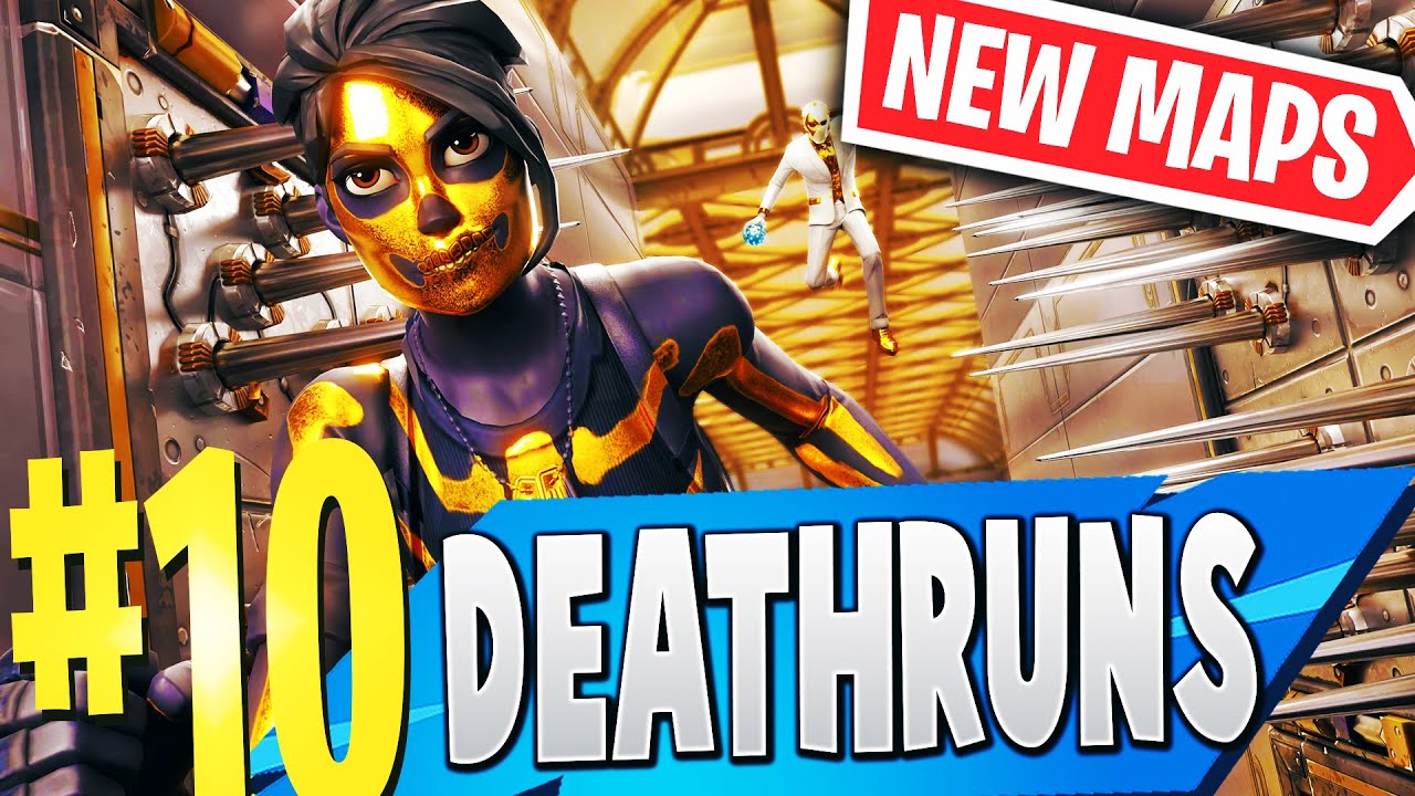 TOP 10 Best LEVEL 100 Deathrun Maps In Fortnite | Fortnite Deathrun Map ...