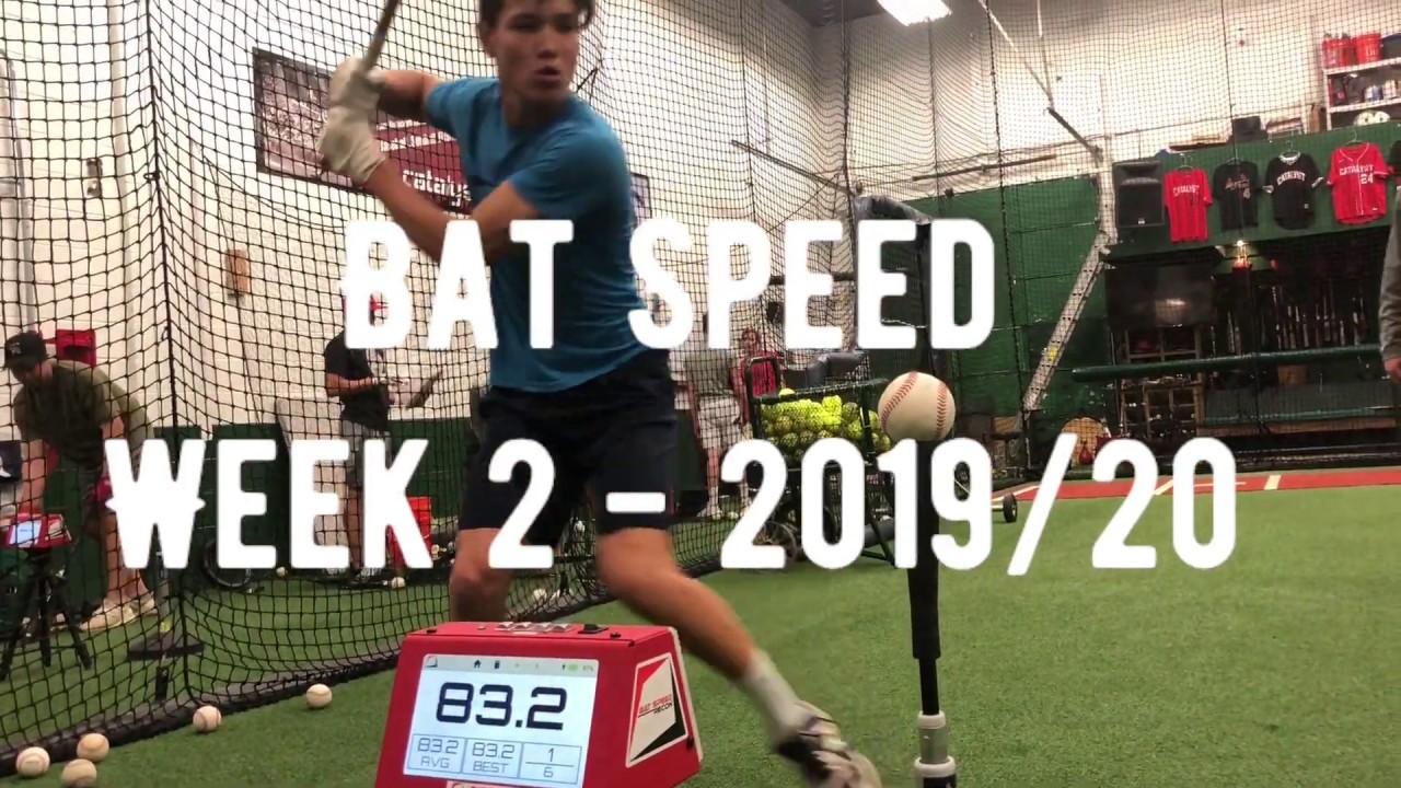 Bat Speed Recon | Week 2 Bat Speed '19/'20 - YouTube