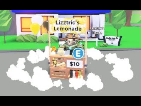 Adopt Me Lemonade Stand! UPDATE - Roblox - YouTube