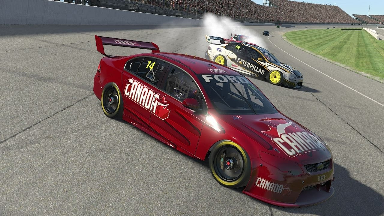 iRacing V8 Supercars at Michigan 2/10/23 - YouTube