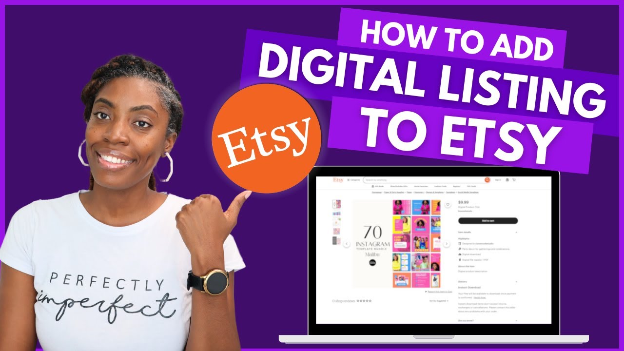 How To Upload Digital Products To Etsy (Etsy Shop for Beginners) - YouTube