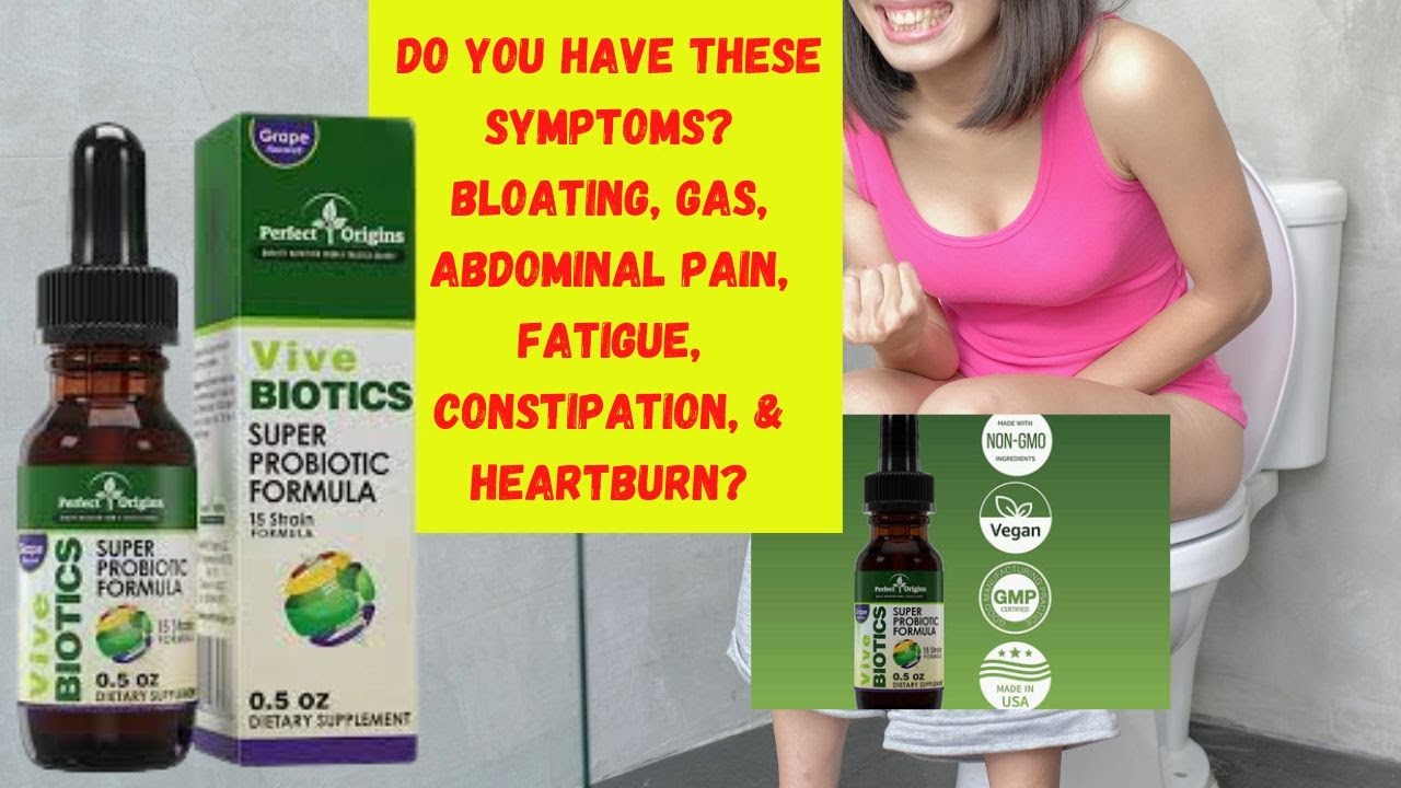 VIVE BIOTICS SUPER PROBIOTIC FORMULA 💦 - YouTube