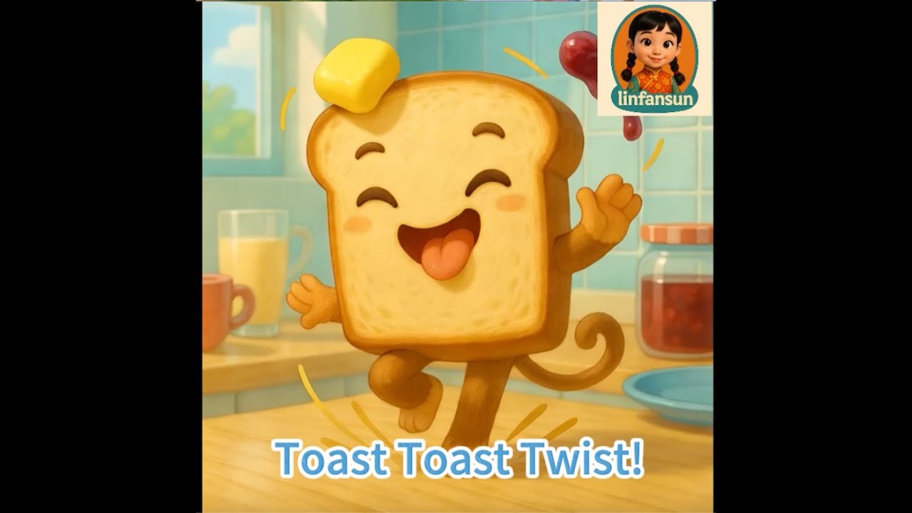 For children's song:Toast Toast Twist! - YouTube