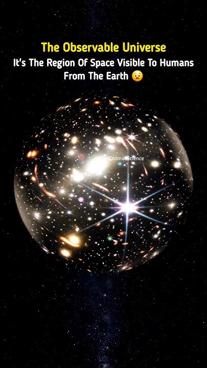 Observable Universe Vs Entire Universe Shorts Findcosmosscience Youtube
