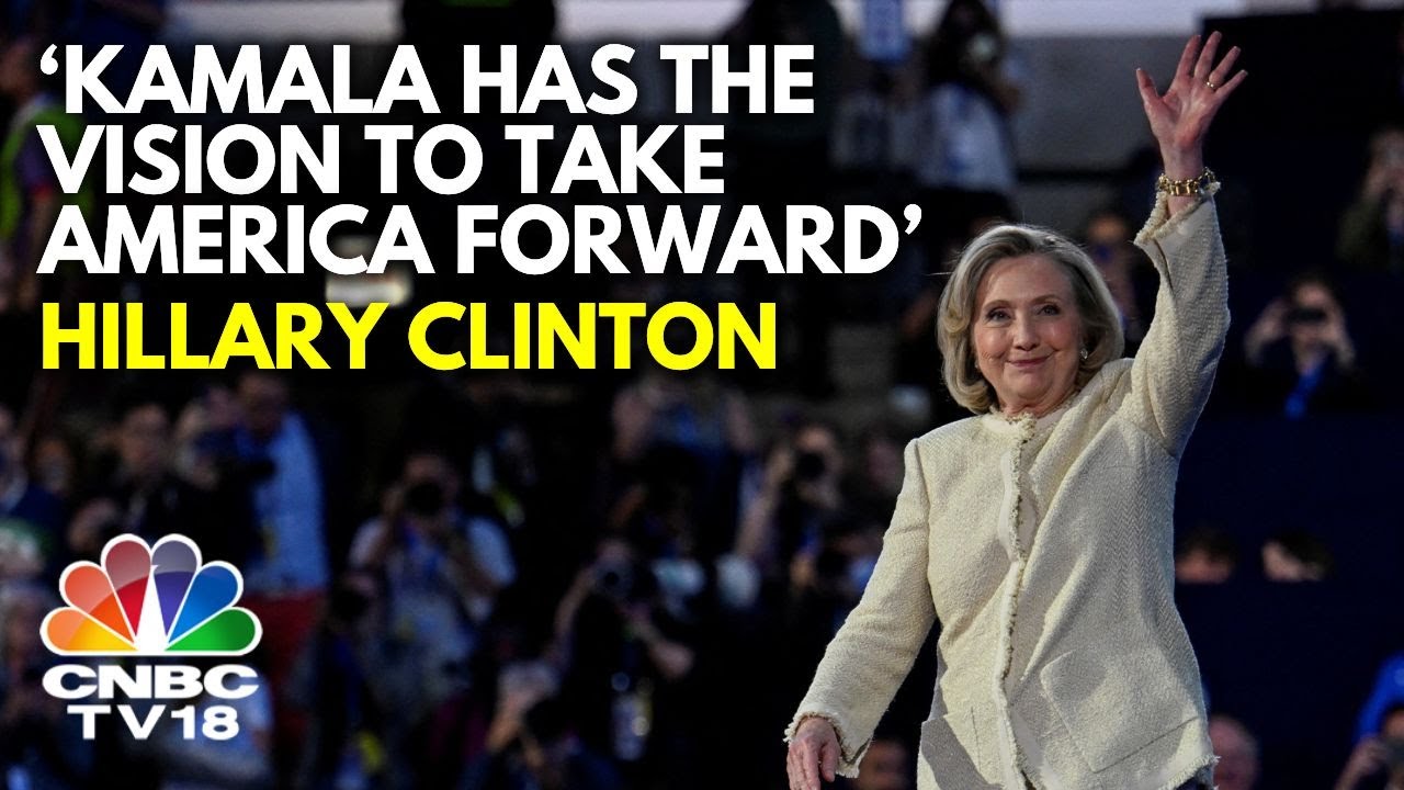 Hillary Clinton Champions Kamala Harris On Opening Day Of DNC | US ...