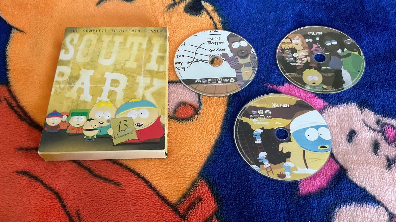 Opening to South Park: The Complete 13th Season 2009 DVD (All 3 discs ...