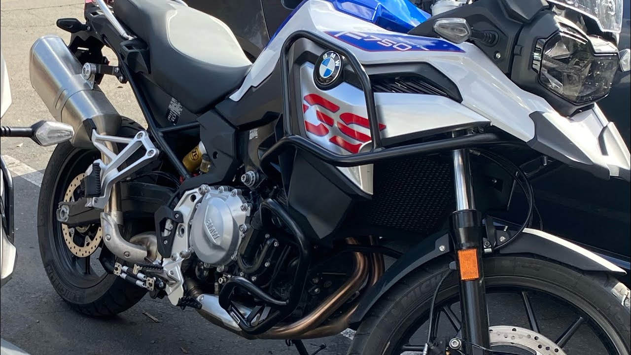 2023 BMW F750GS Sport and Triple Black with Wunderlich engine bars and ...