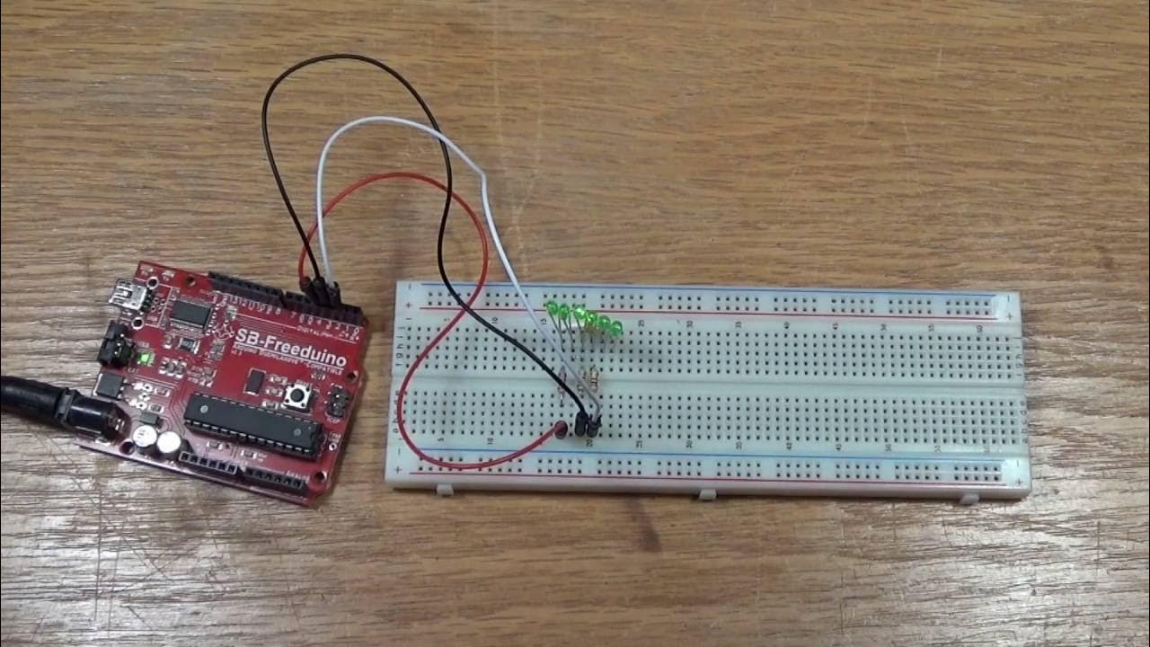 Going Beyond Arduino # 4 - Blinking 6 LEDs - YouTube